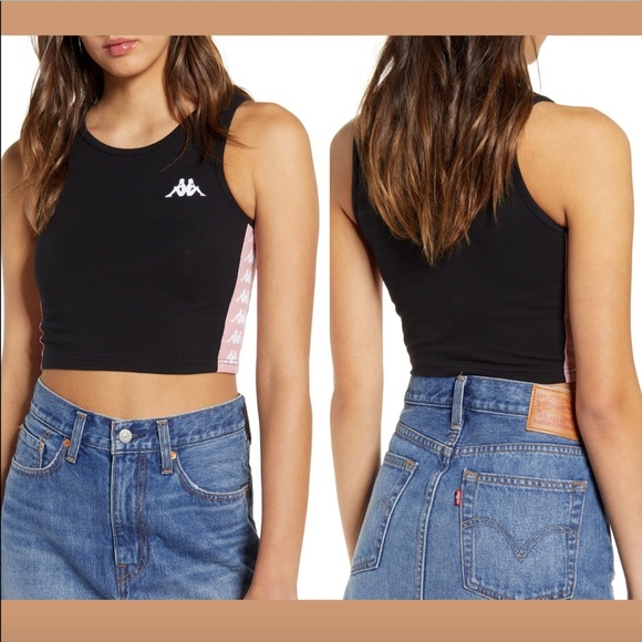 Kappa | Tops | New 5 Kappa Blackpink Banda Armenis Crop Tank Sz Xl ...